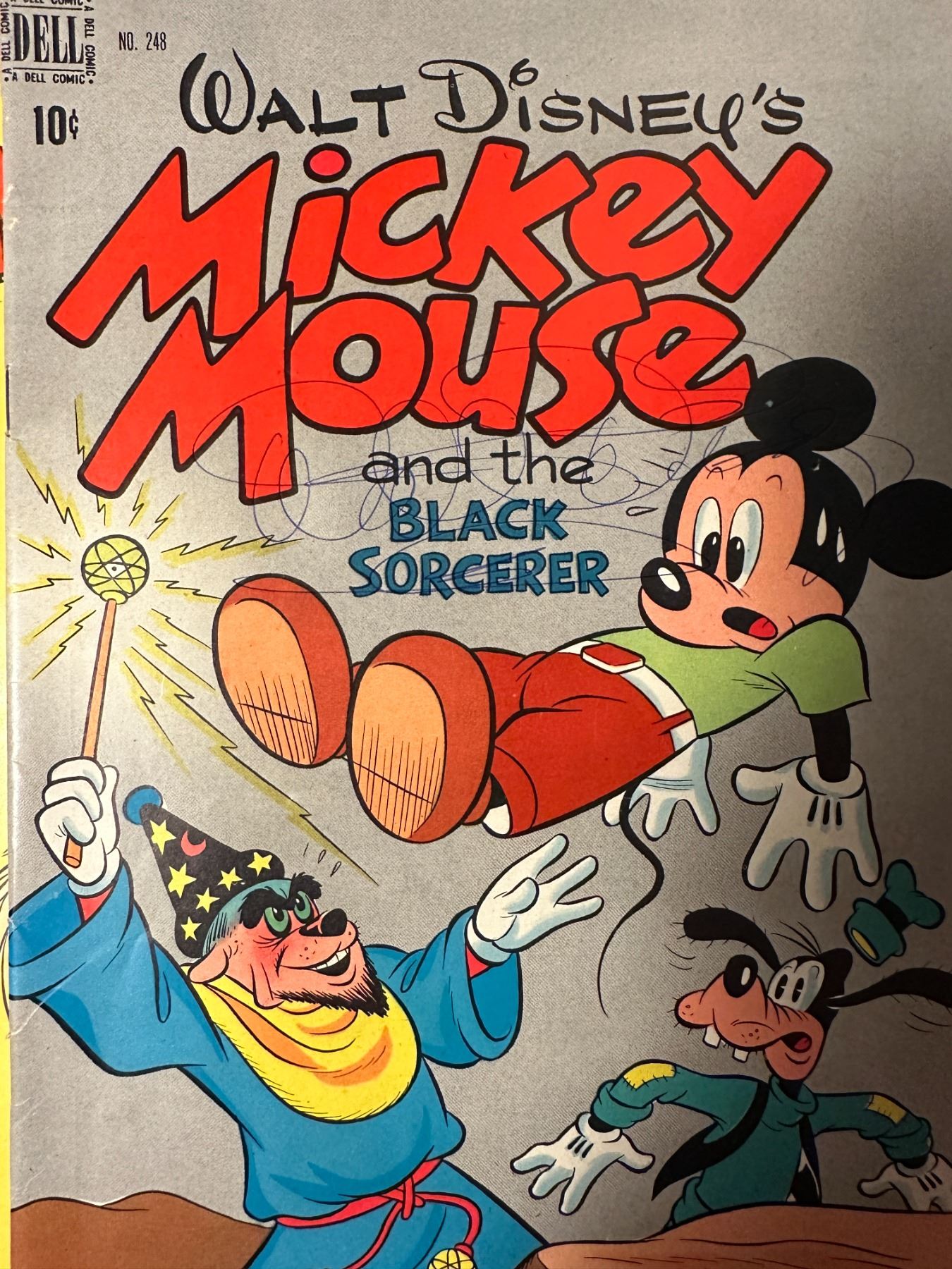 Walt Disney Autographed Comic Book RARE