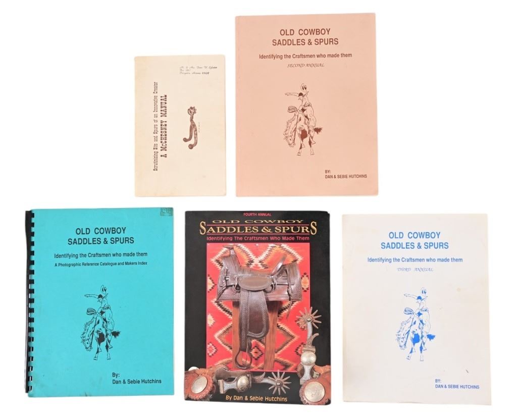 (5) Western Saddle & Spur Collector Books