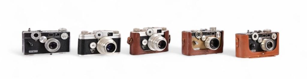 Collection of (5) Vintage Argus 35mm Cameras