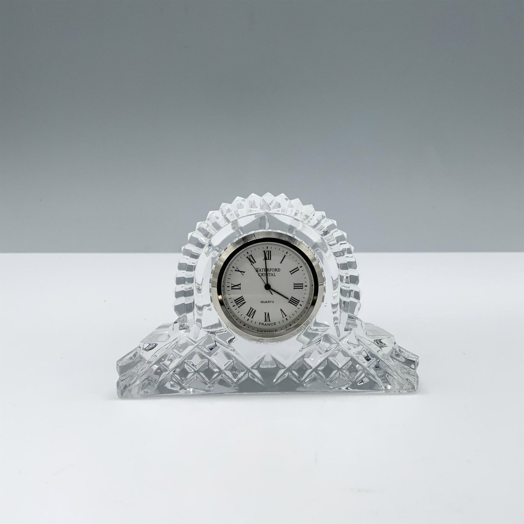 Waterford Crystal Small Mantle Clock
