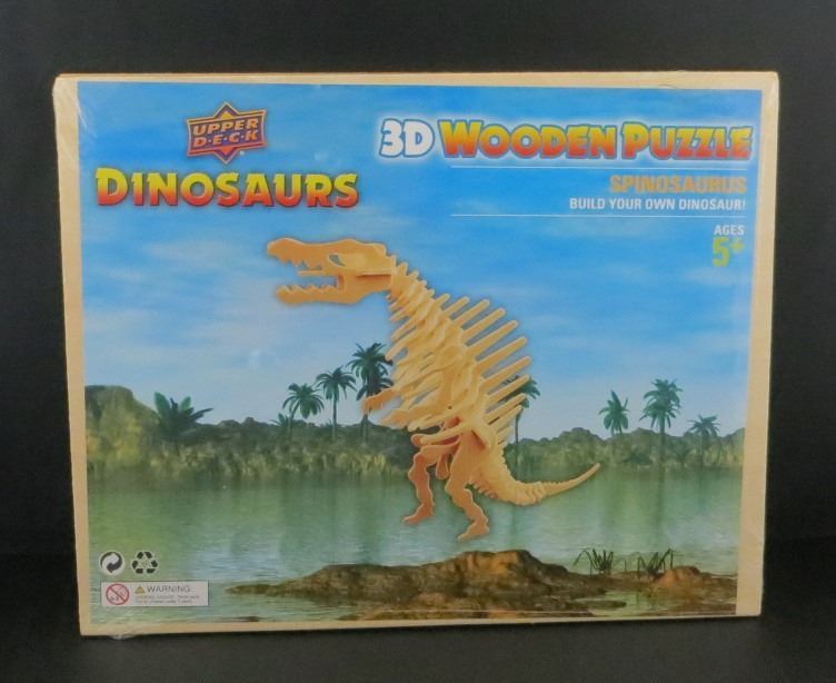 New 2015 Upper Deck Dinosaurs 3D Wooden Puzzle Spinosaurus