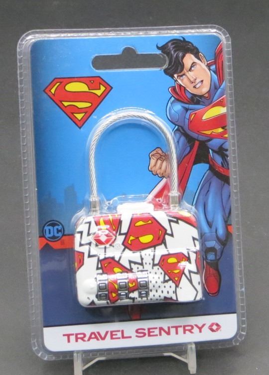 New Superman Travel Sentry Combination Lock