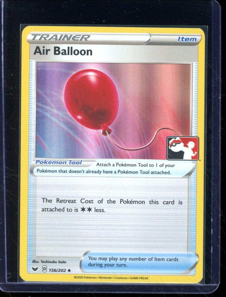 Pokemon Air Balloon 156/202 Holo Prize Pack