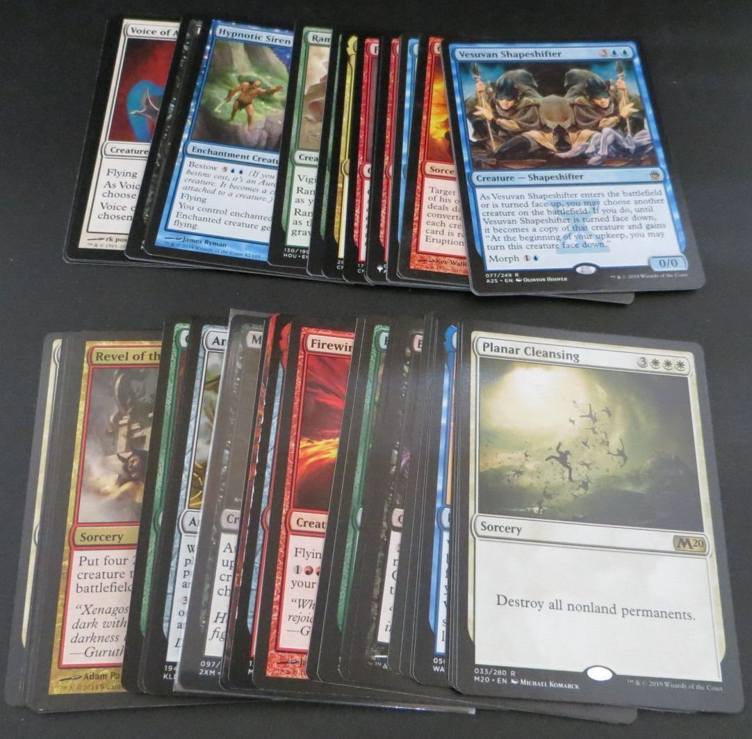 45+ MTG Rare Cards Various Sets & Colors