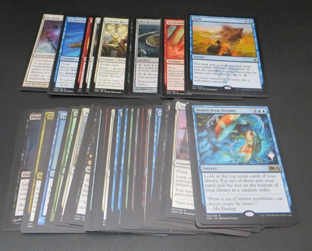 45+ MTG Rare Cards Various Sets & Colors
