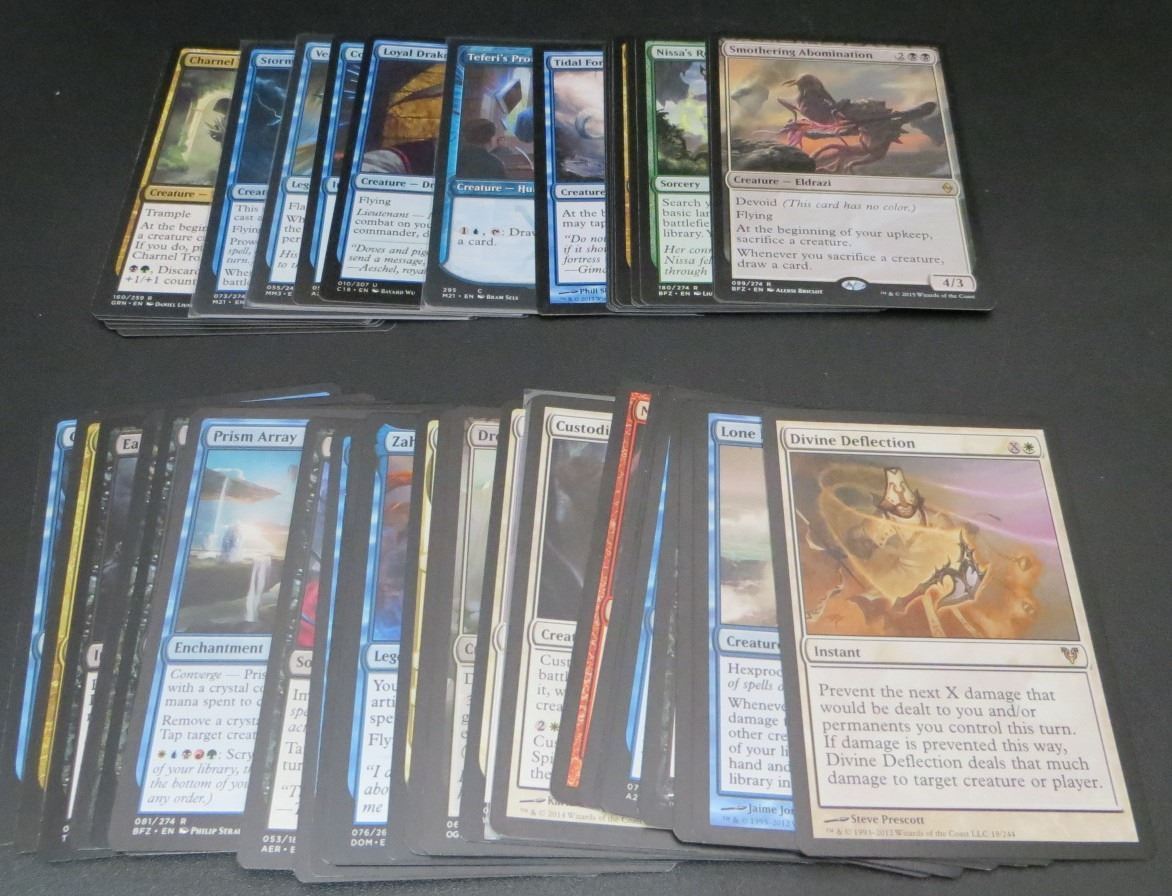 45+ MTG Rare Cards Various Sets & Colors
