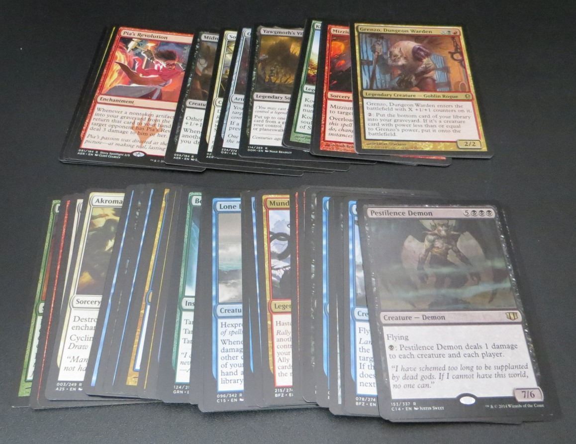 45+ MTG Rare Cards Various Sets & Colors
