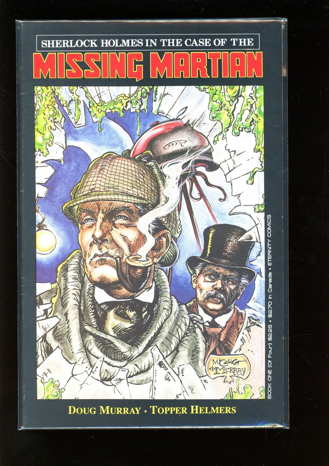 Eternity Comics Sherlock Holmes In The Missing Case Of The Missing ...