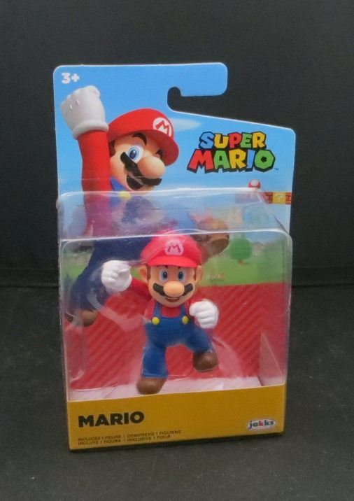 New Jakks Pacific World of Nintendo 2.5 Inch Mario Fist Pump Figure