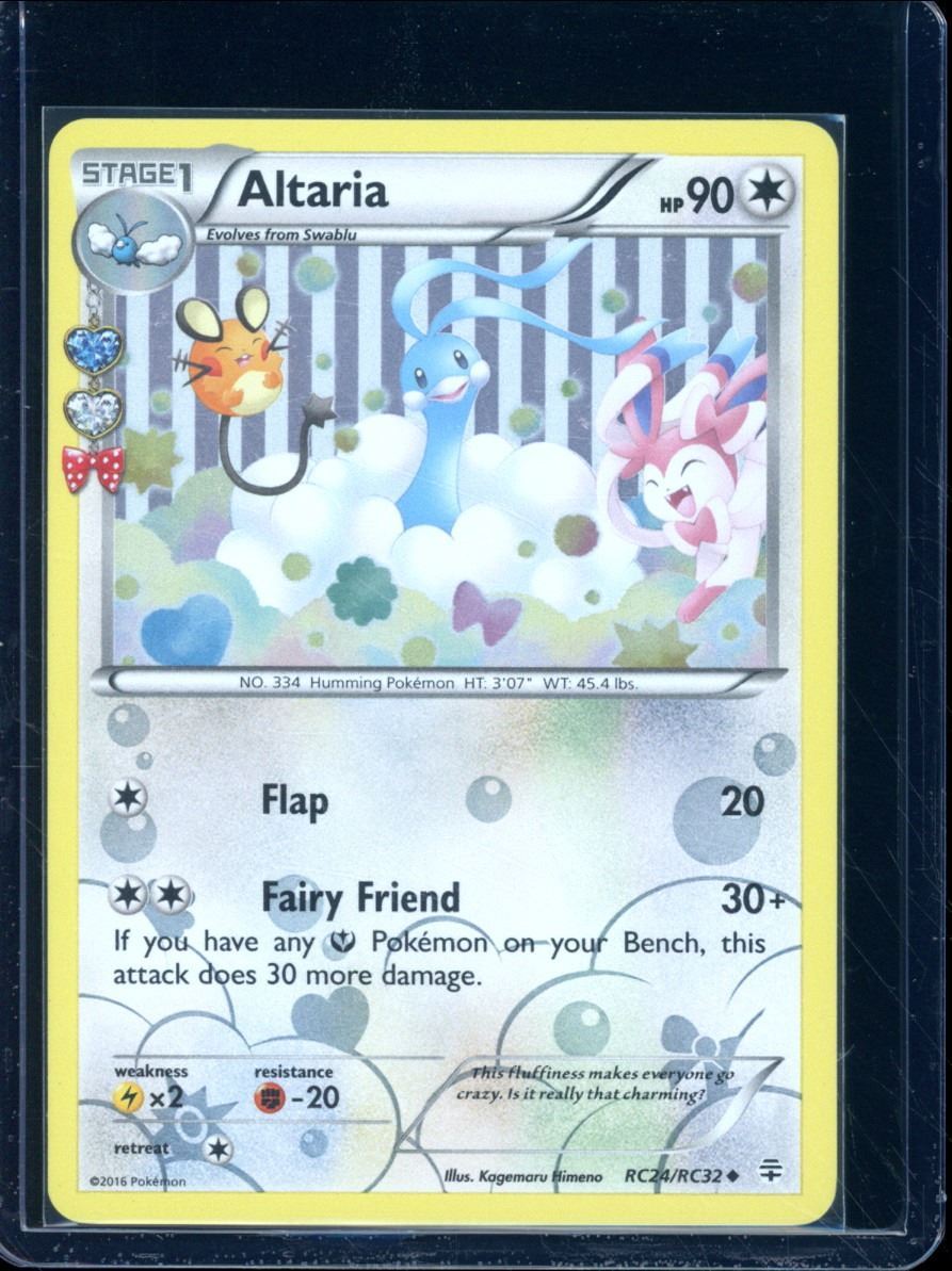 Pokemon Altaria RC24/RC32 Radiant Collection Holo Rare Pokemon XY ...