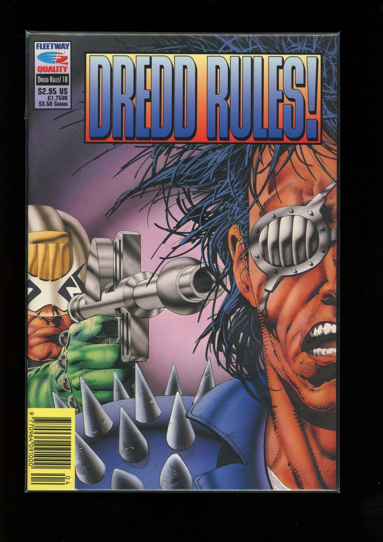 Fleetway Quality Dredd Rules #18
