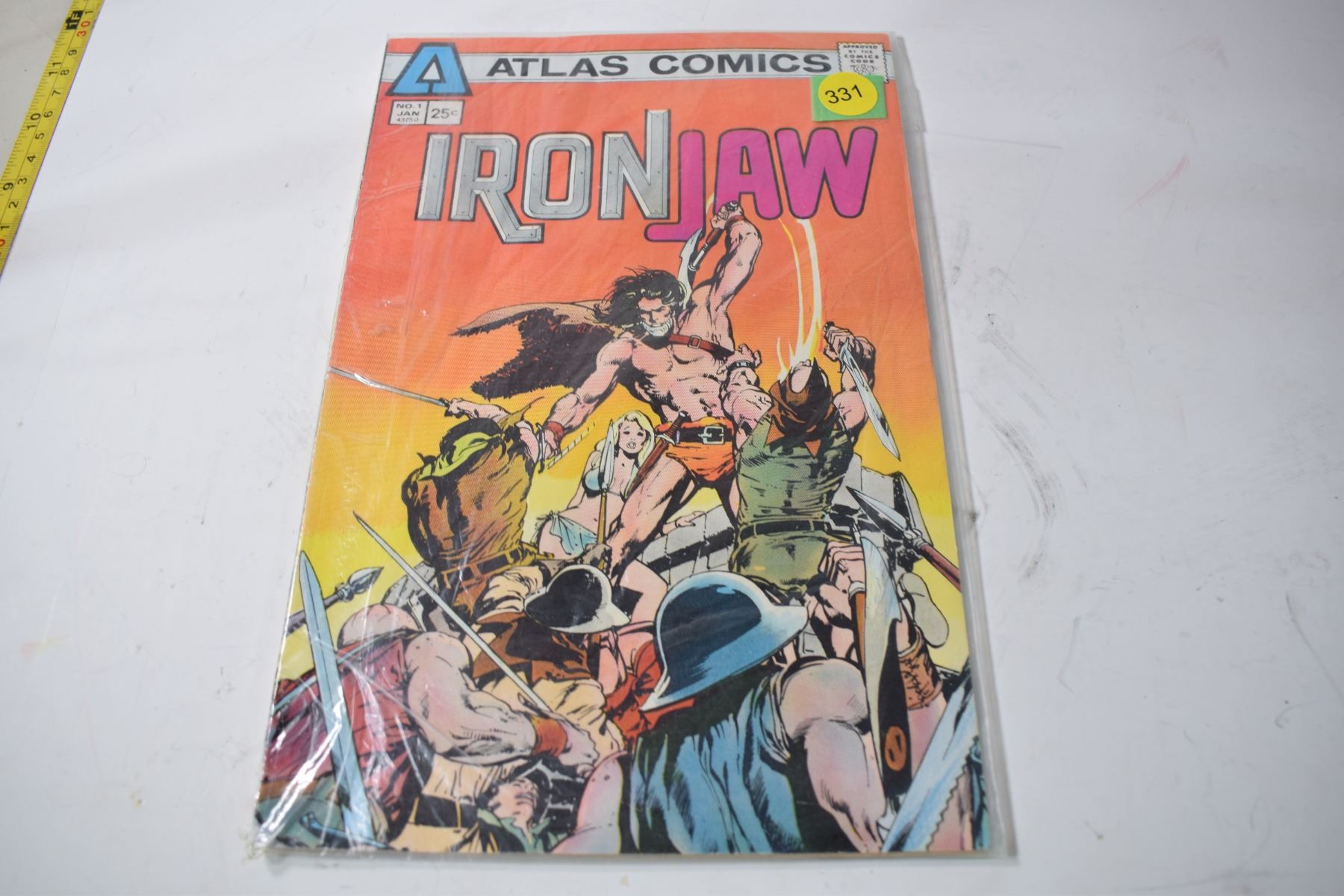 iron jaw #1 comic - Schmalz Auctions