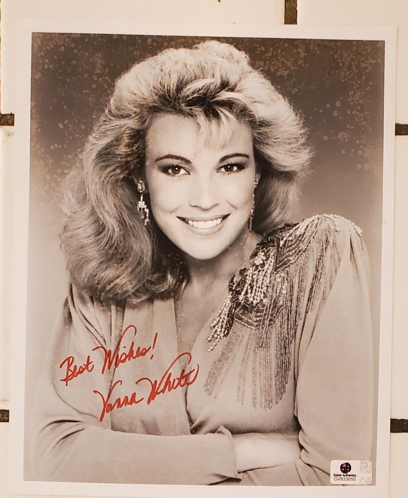Vanna White. Wheel of Fortune. Playboy Cover Model 5/87. 8x10 Signed ...
