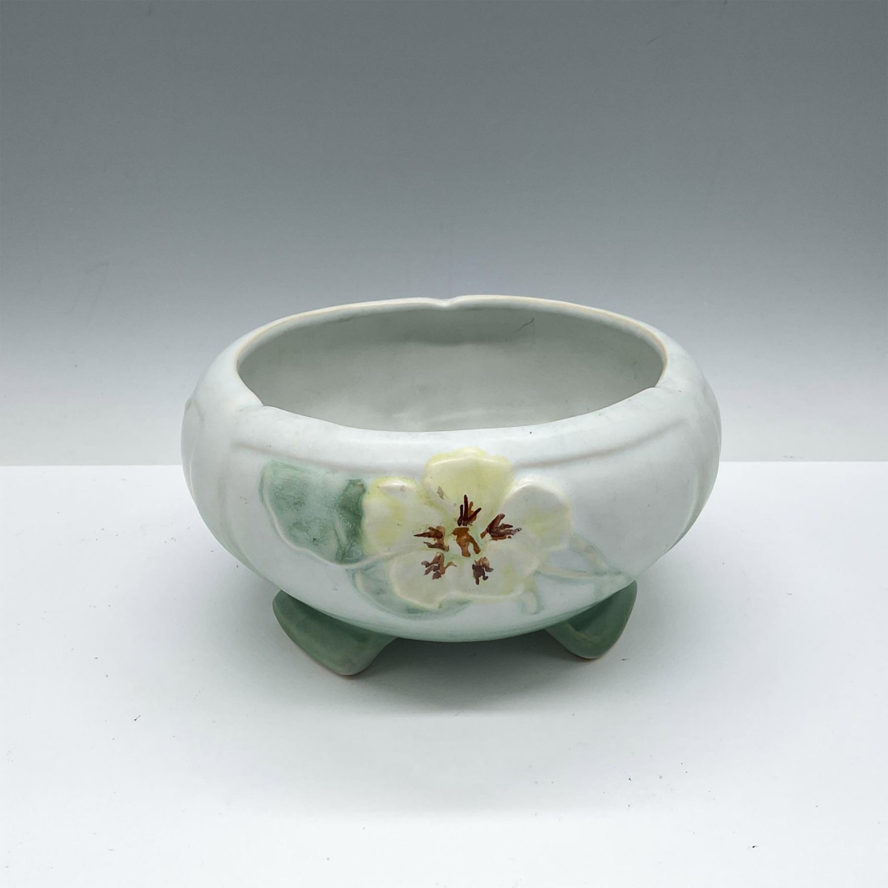 Vintage Weller Panella Pottery Footed Jardiniere