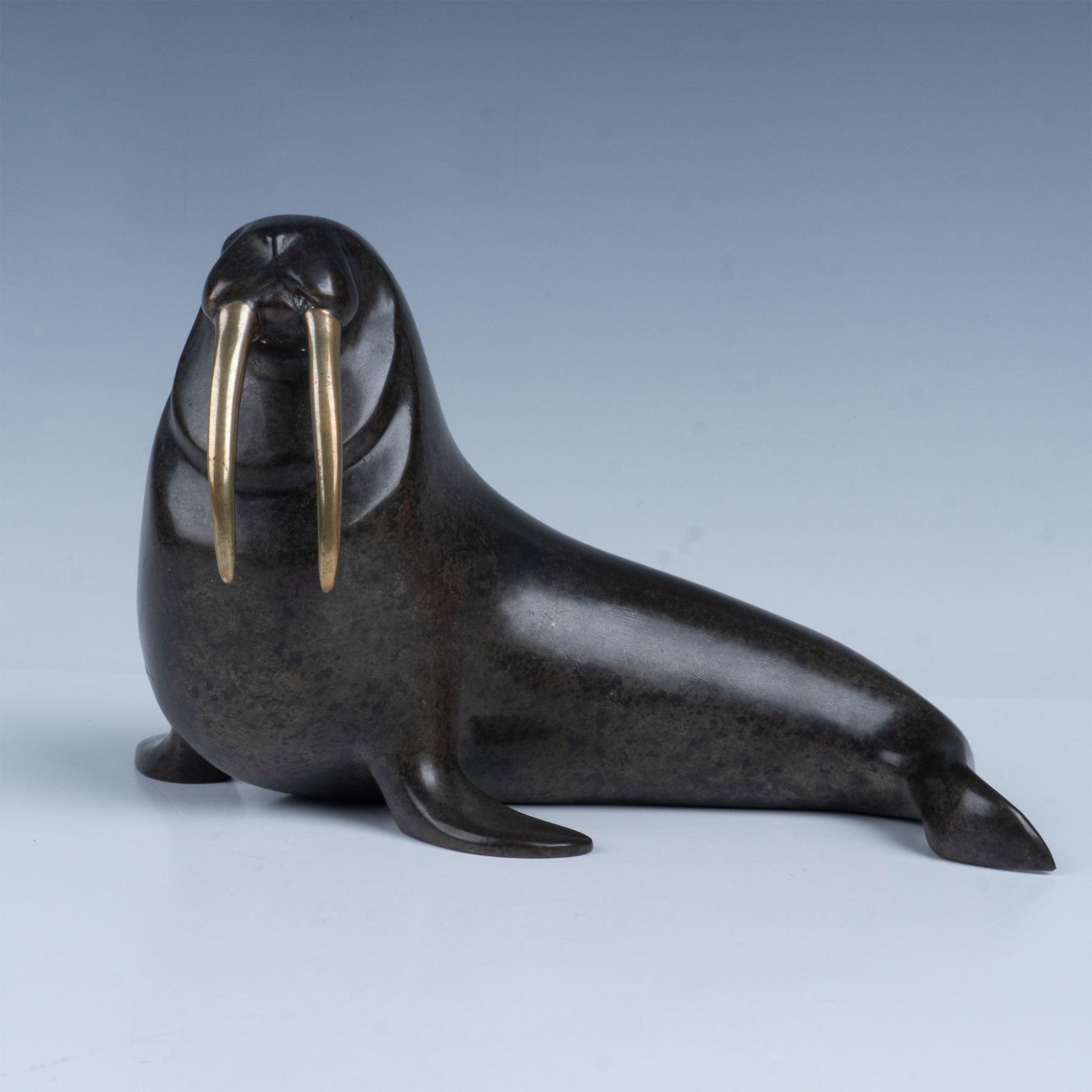 Loet Vanderveen Bronze Walrus Sculpture