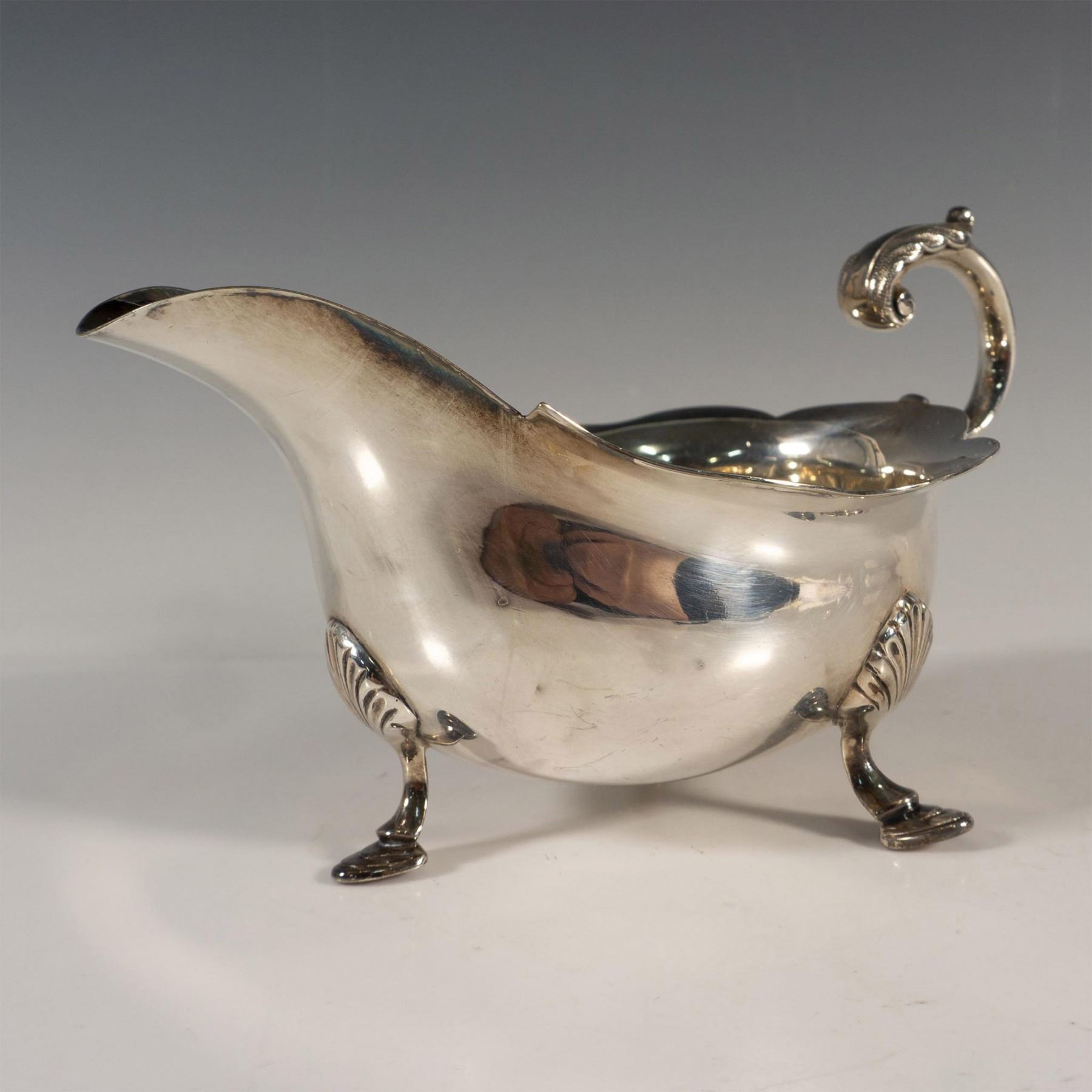 William Hutton & Sons Silver Plate Hard Soldered Sauceboat