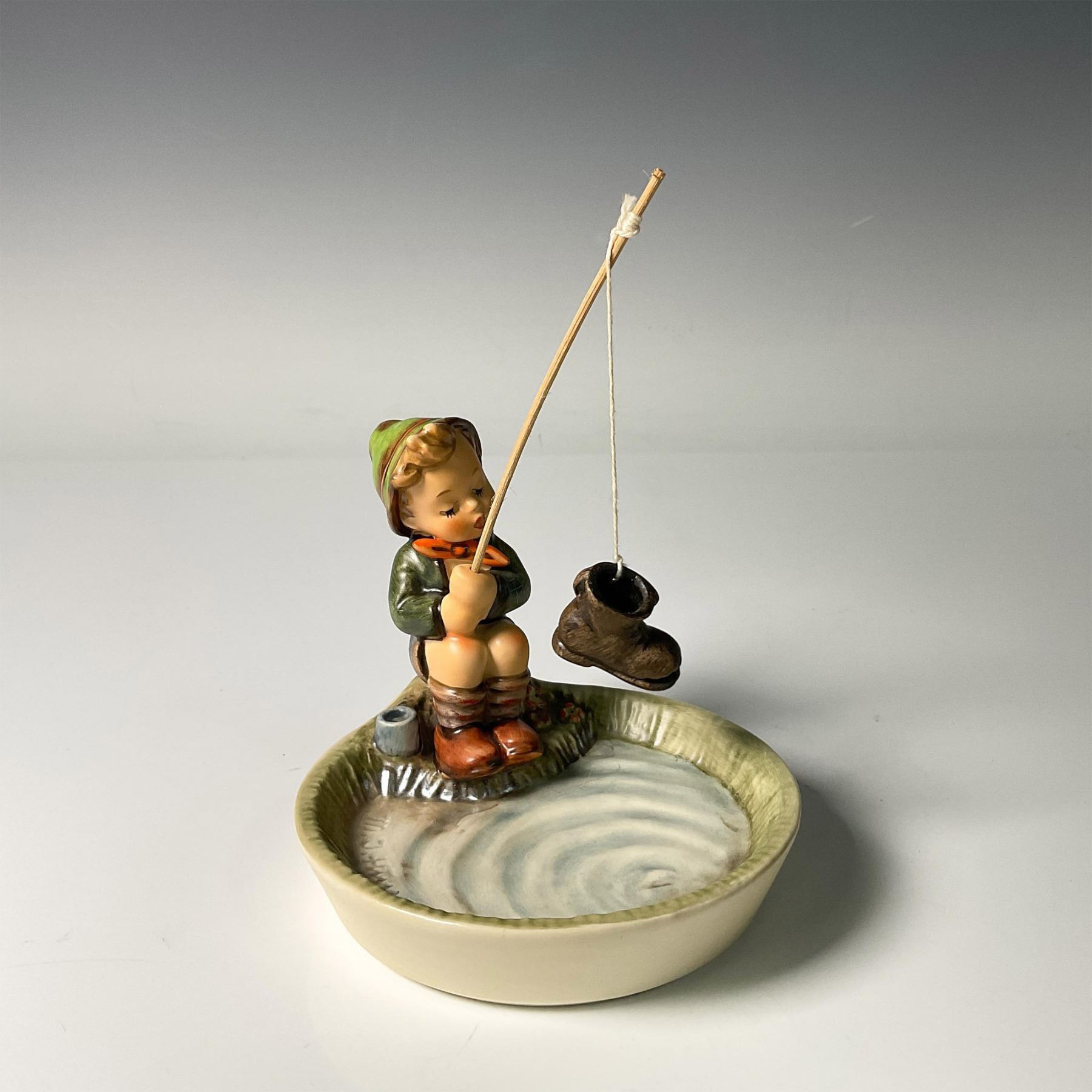 Goebel Hummel Porcelain Figure, Just Fishing