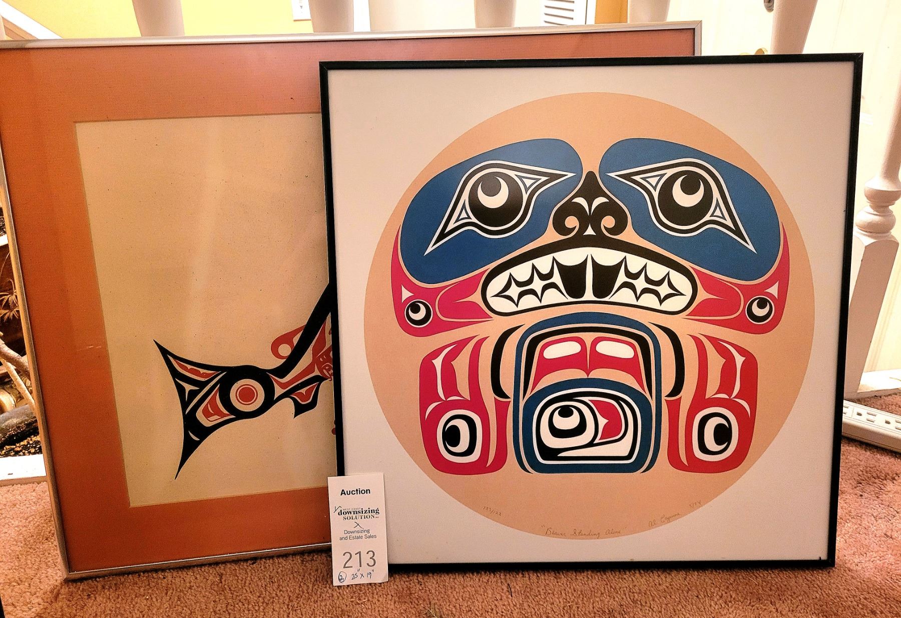 First Nation prints signed A