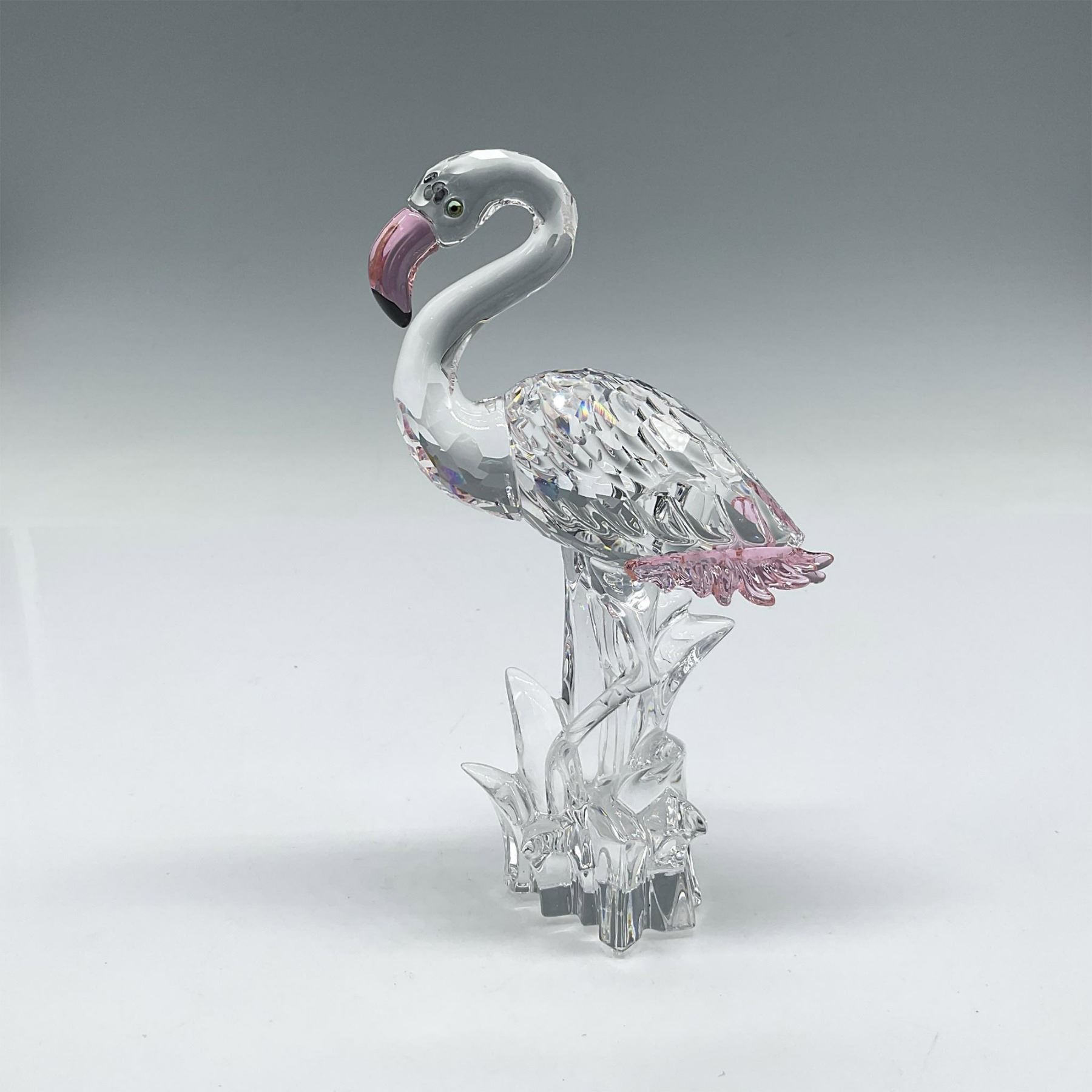 Swarovski Crystal Figurine, Flamingo