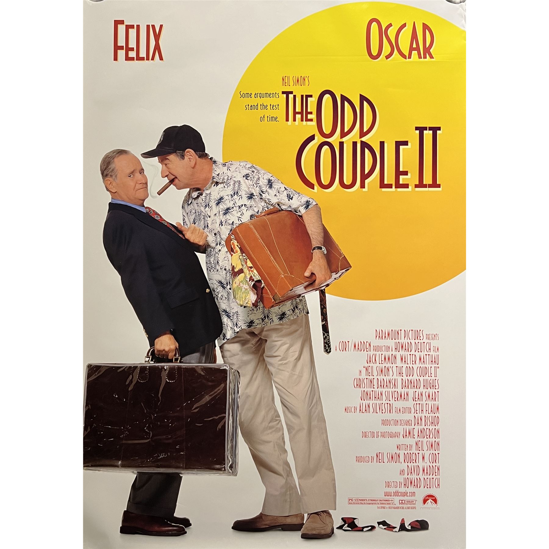 The Odd Couple II 1998 Original Movie Poster