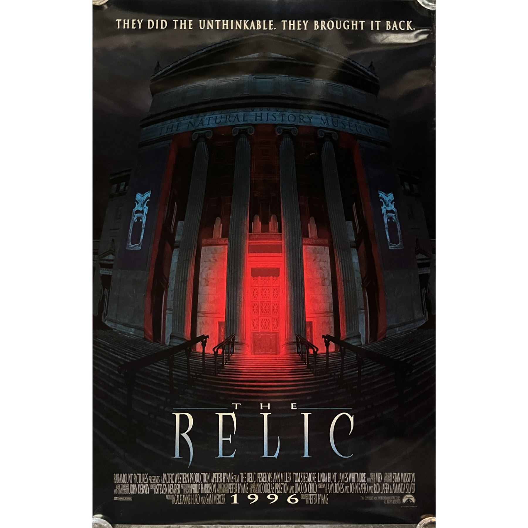 The Relic 1997 Original Movie Poster