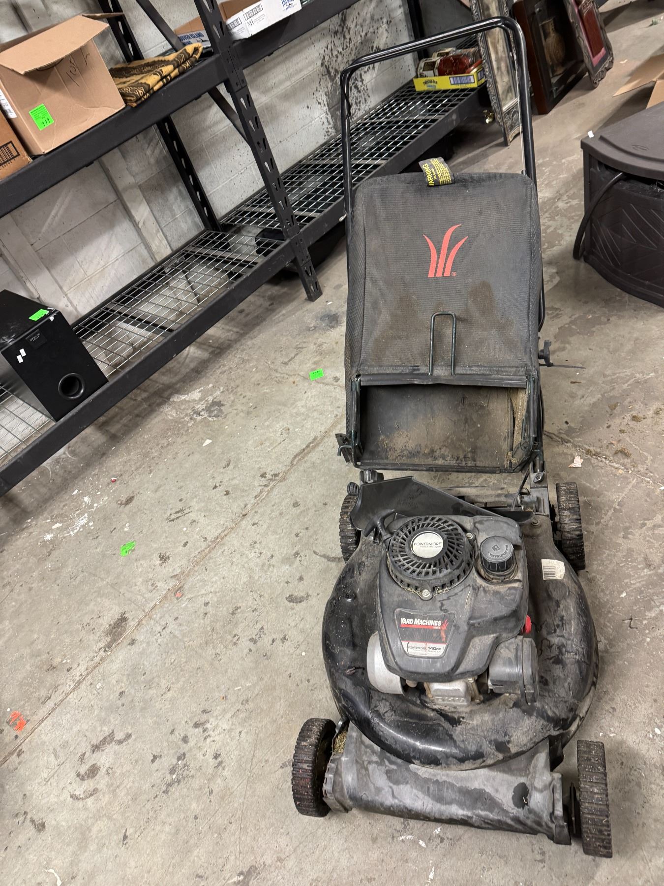 Yard machine, machines, lawnmower