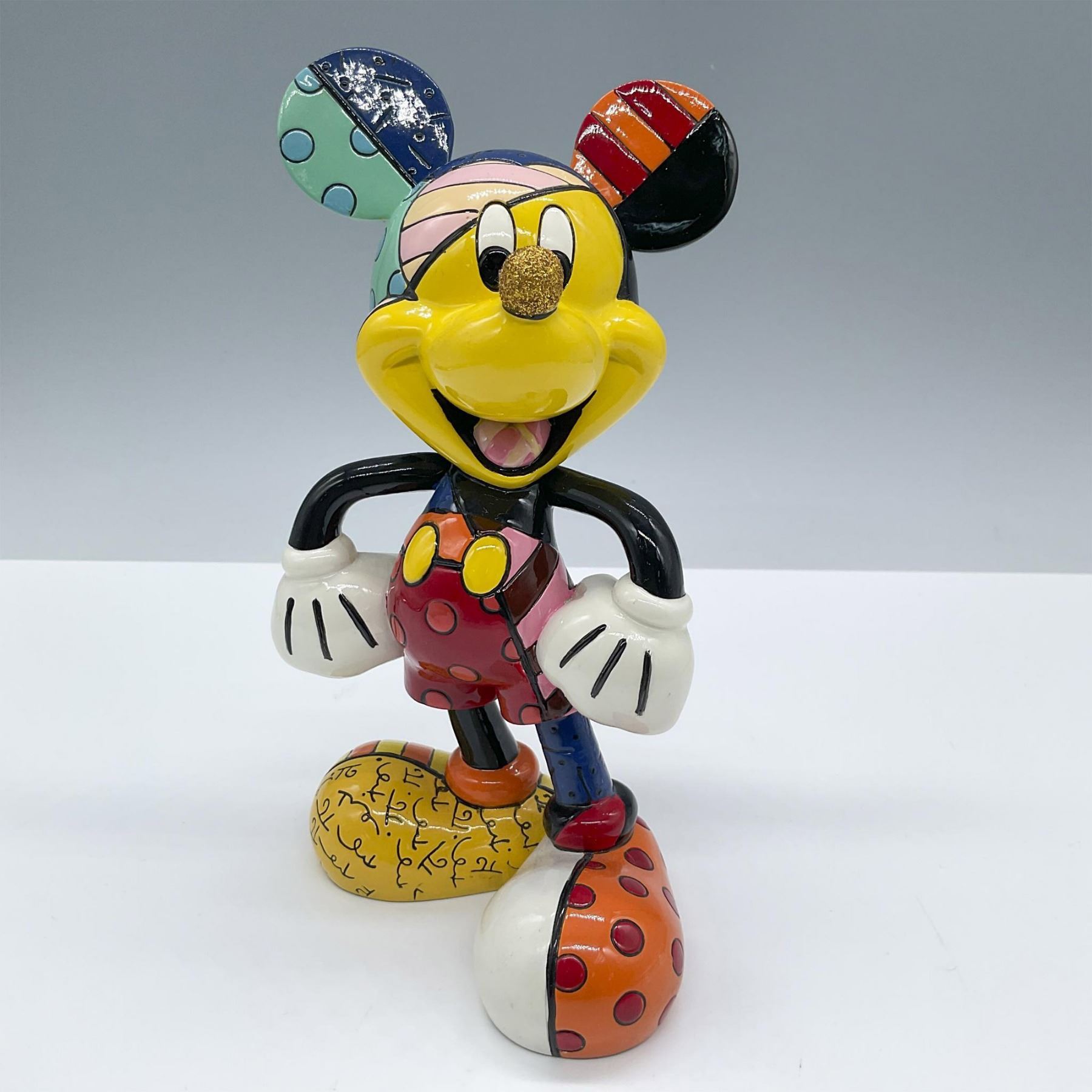 Disney By Romero Britto Figurine, Mickey Mouse