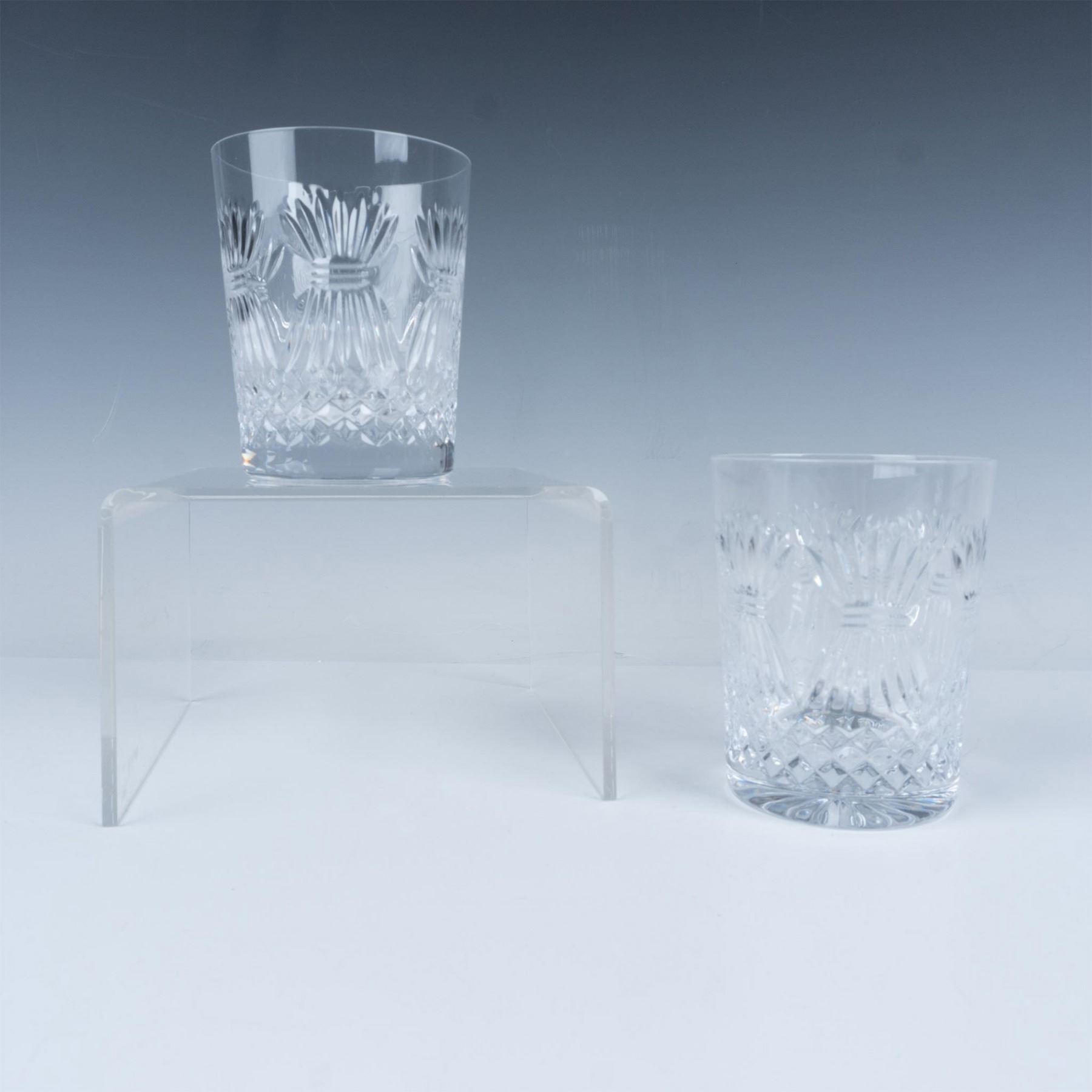 Waterford Crystal Millennium Double Old Fashion Glasses