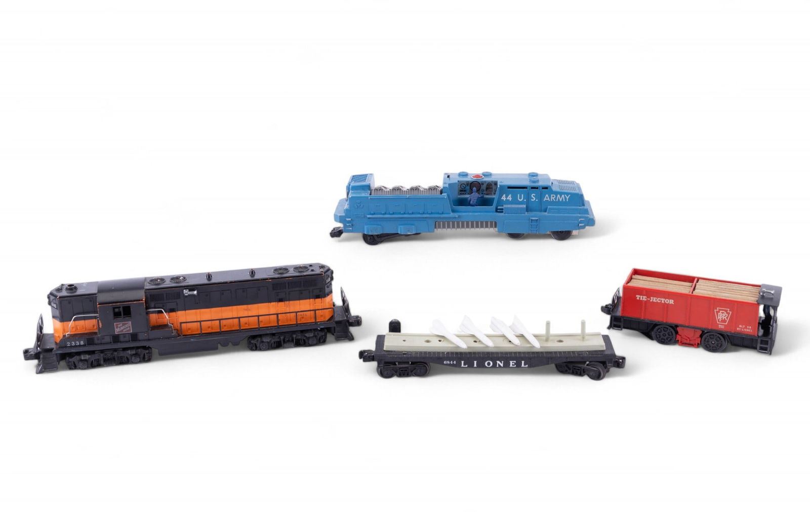 Lionel U.S. Army, Diesel Engine, Tie Ejector Car