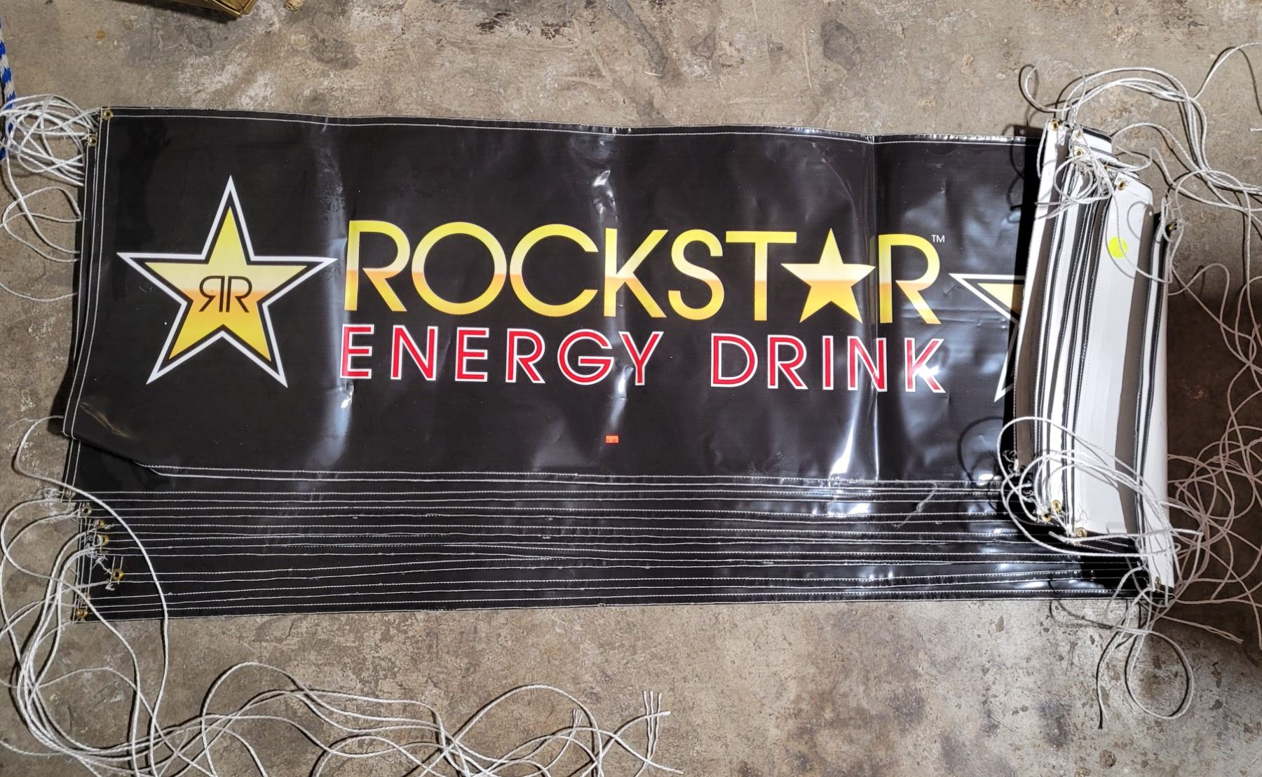 Rockstar Energy Drink Advertising Hanging Tarps