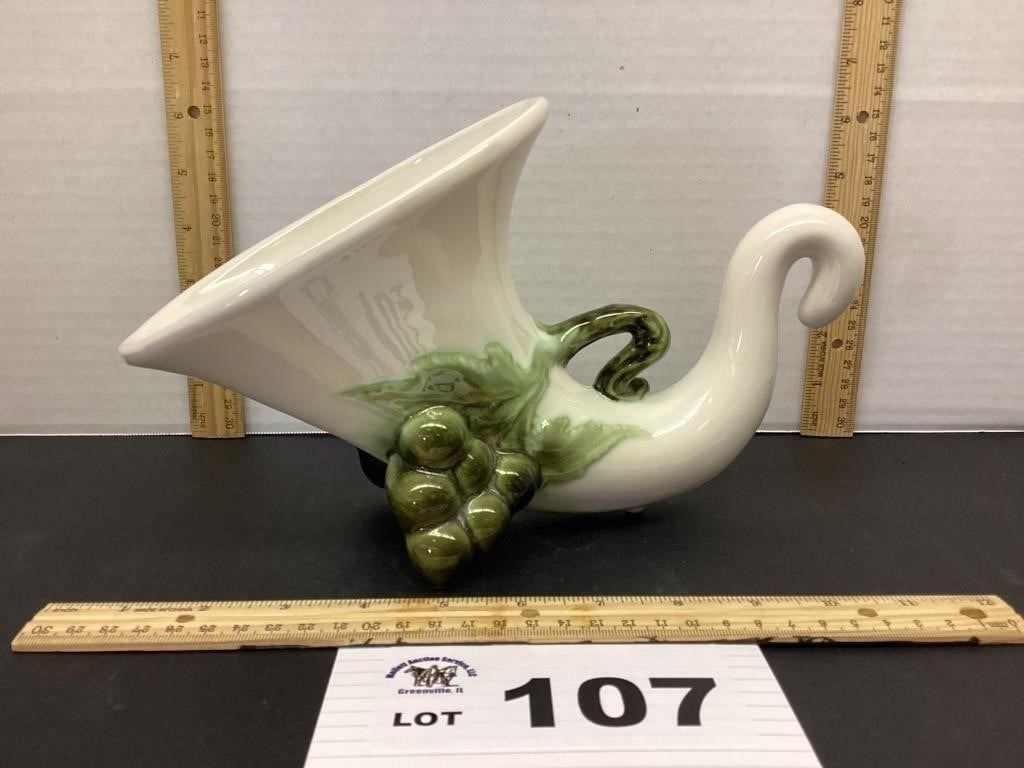 HULL POTTERY TOKAY CORNUCOPIA