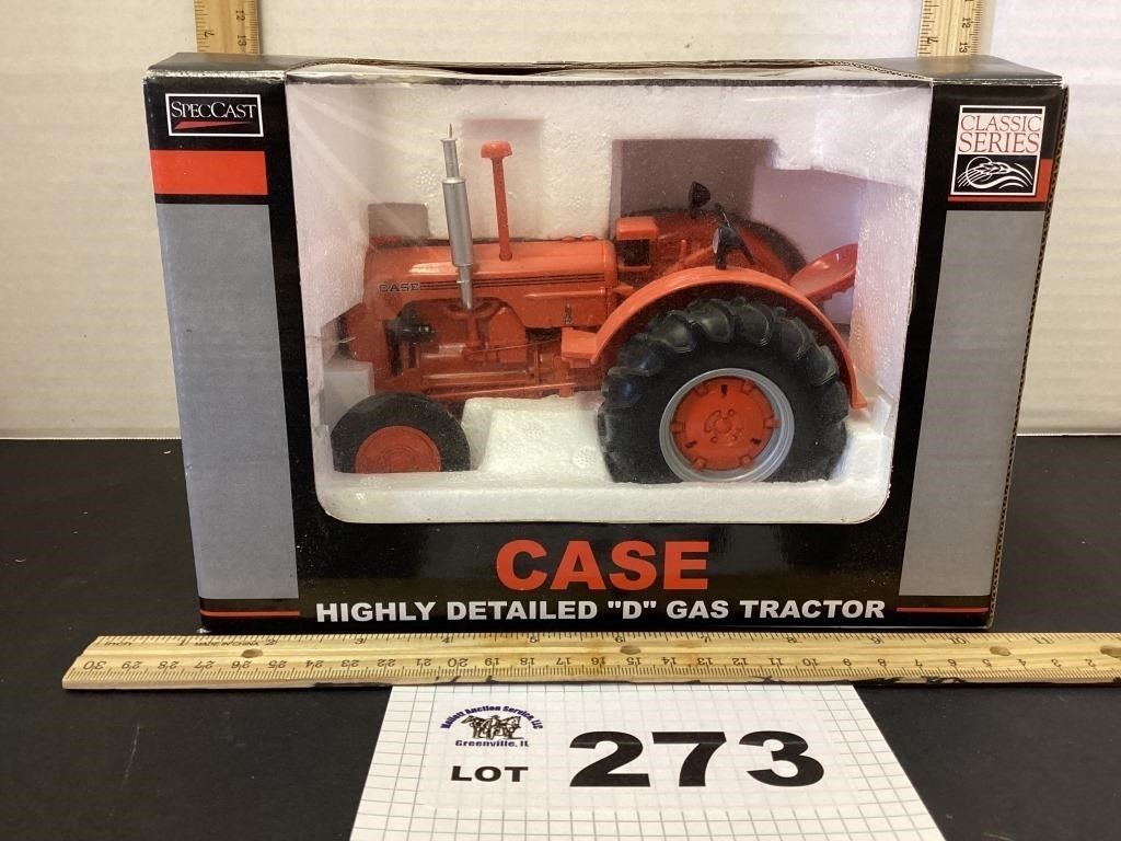 SPEC CAST CASE HIGHLY DETAILED D GAS TRACTOR 1