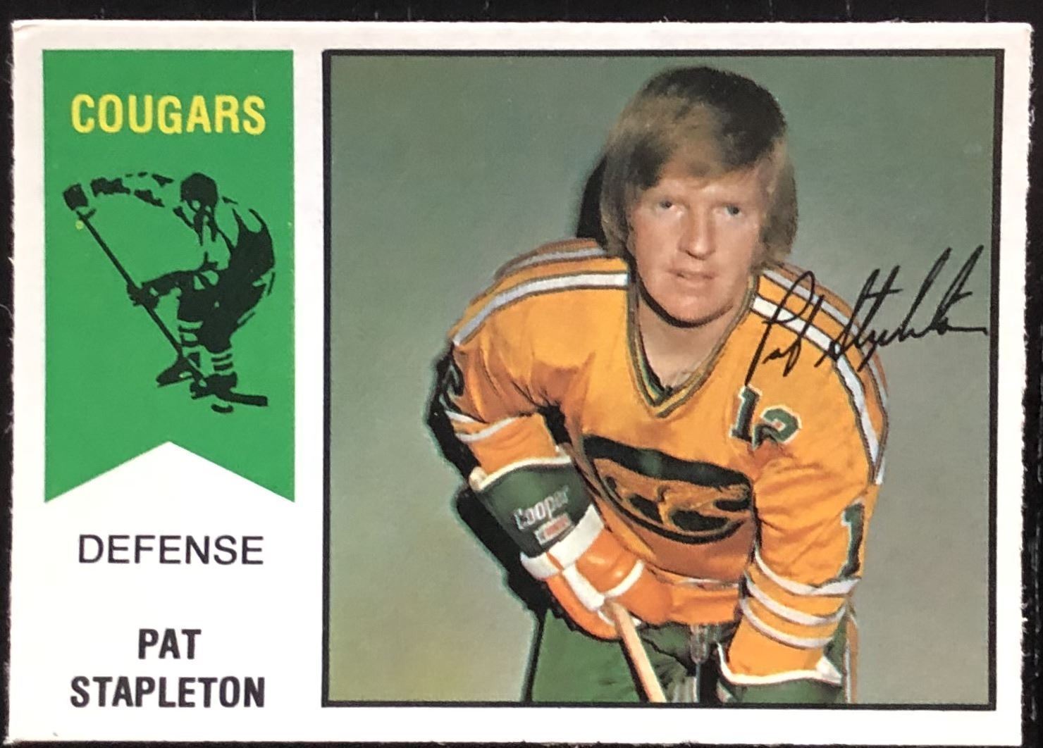 1974-75 O-PEE-CHEE WHA PAT STAPLETON