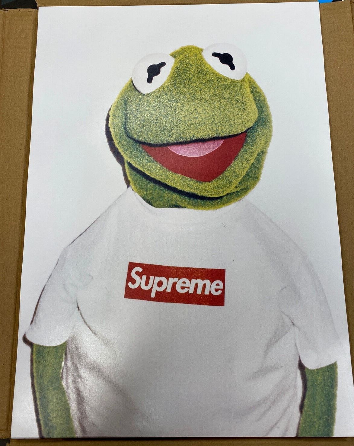 Supreme Kermit the Frog, poster.