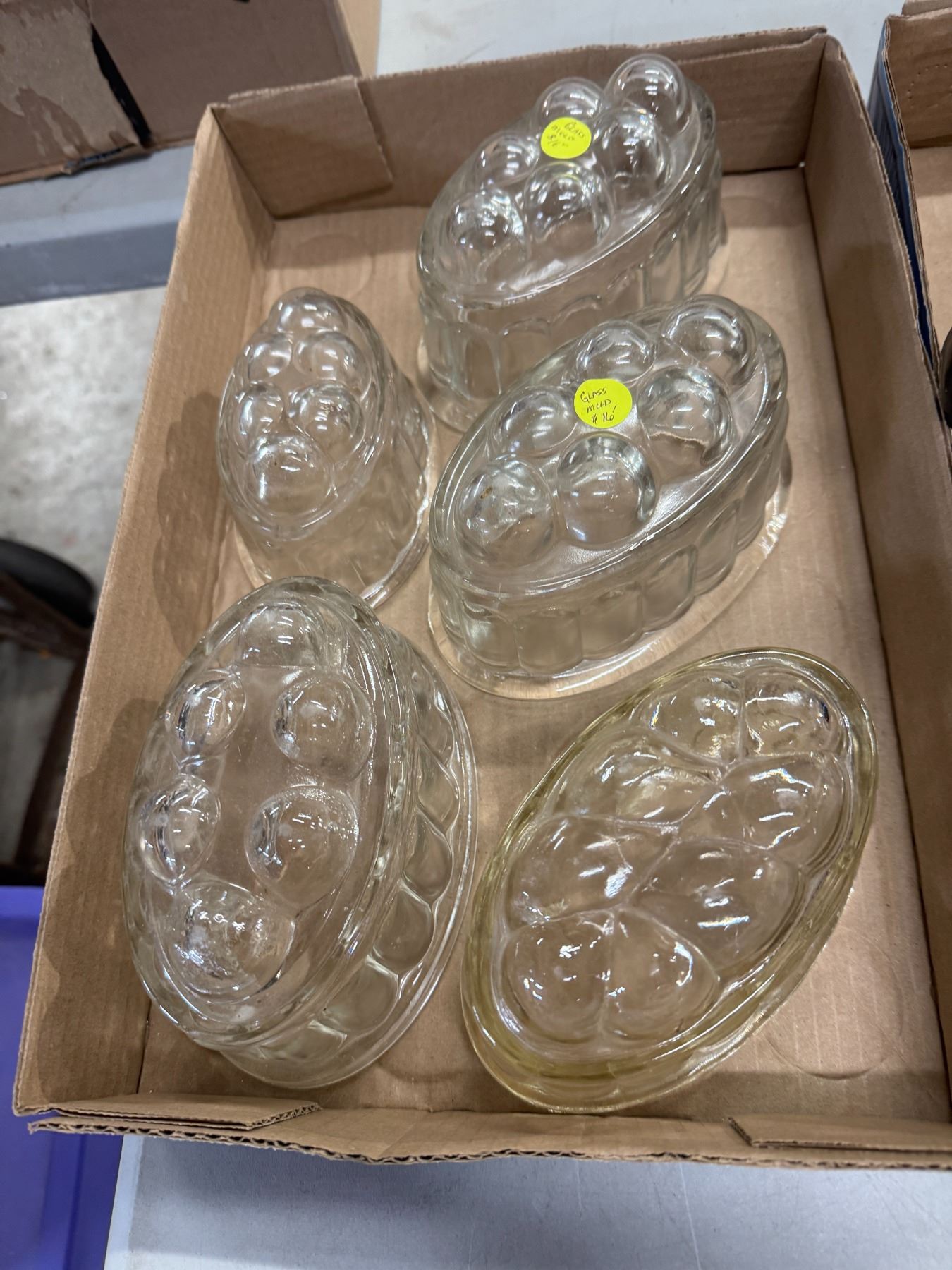Vintage molds glass