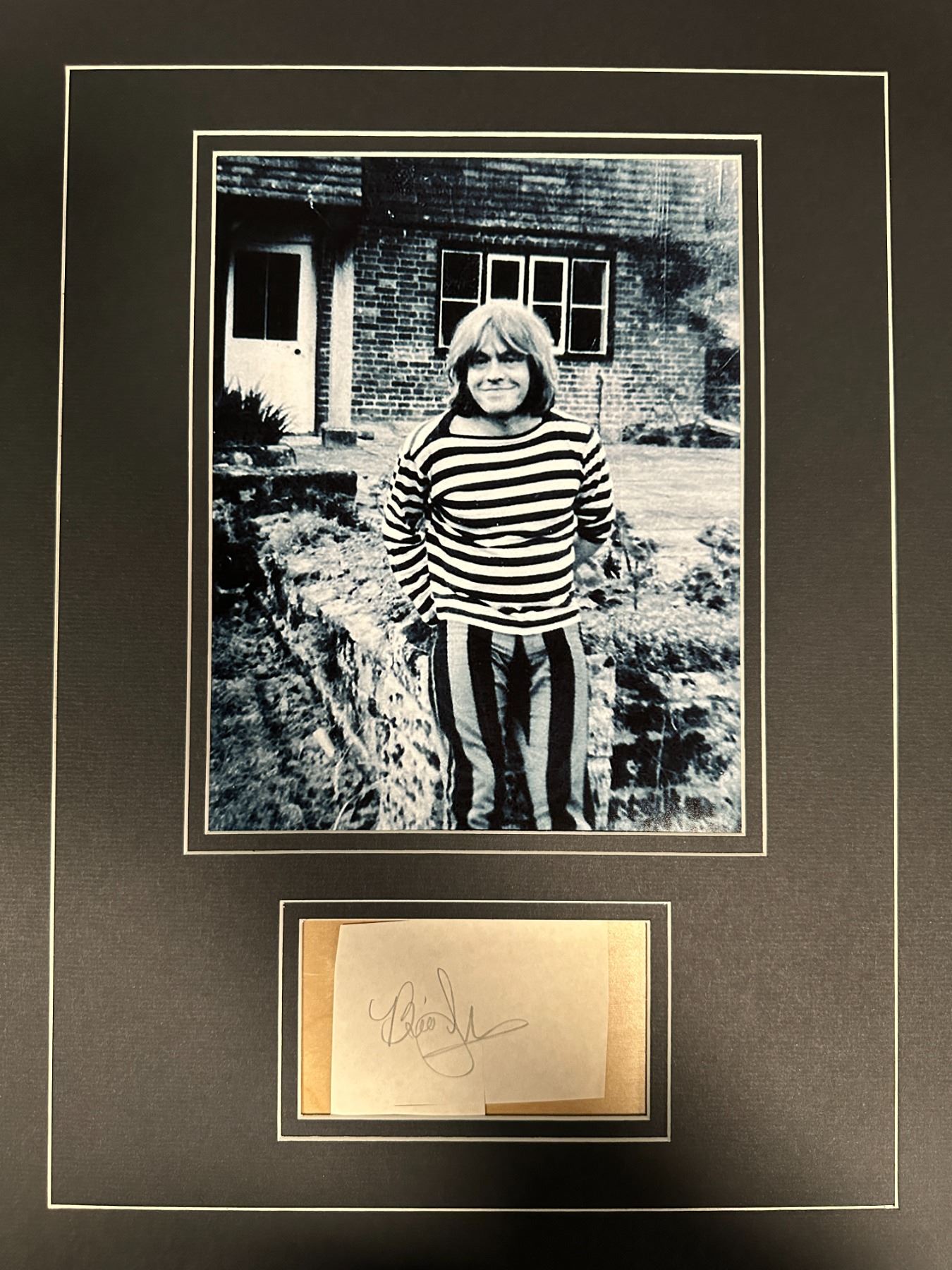 Brian Jones AUTOGRAPHED Display Stones!