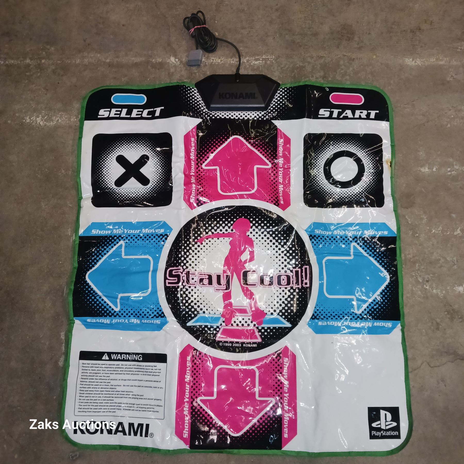 Konami Playstation Dance Pad - Model RU041