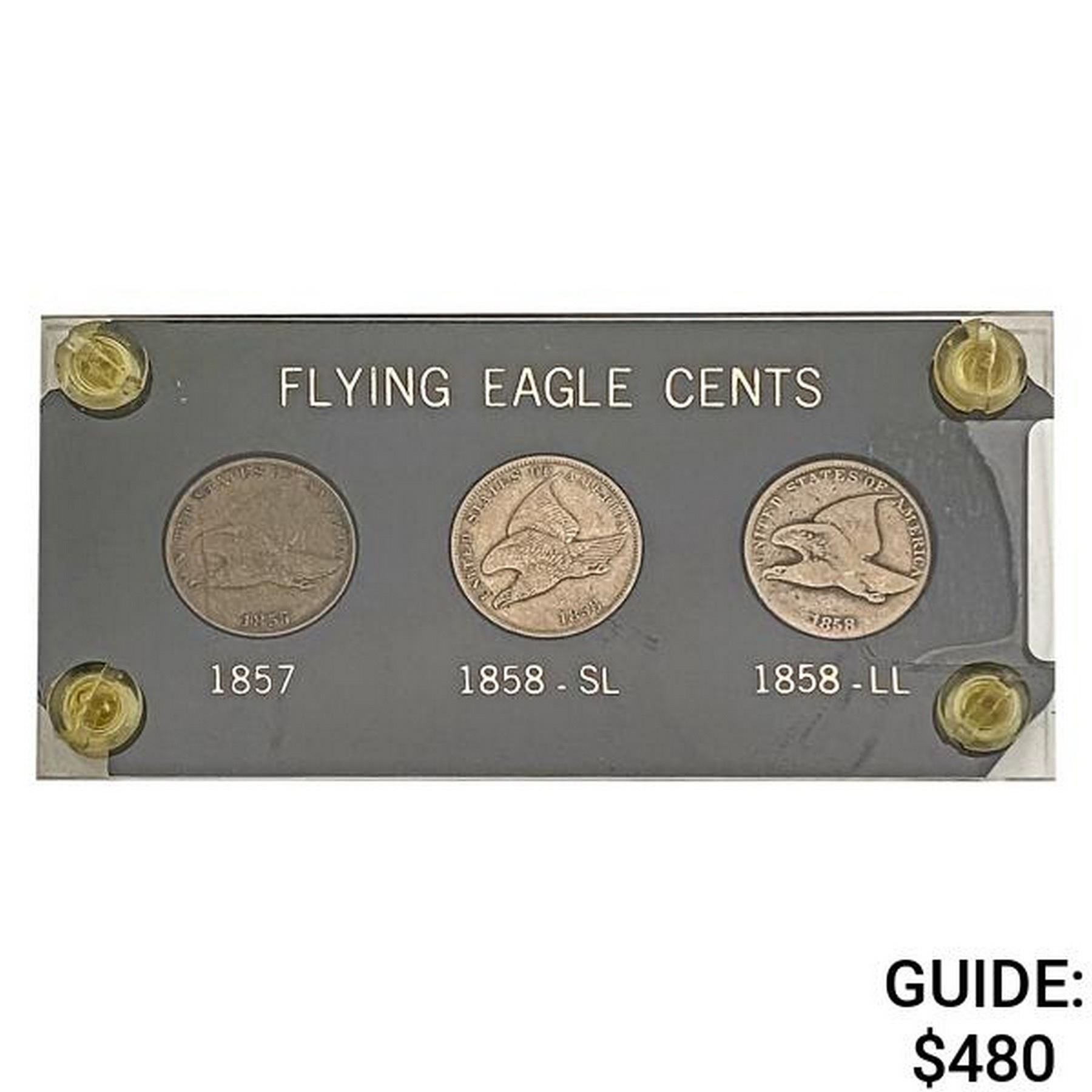 [3]1857-1858 Flying Eagle Cent