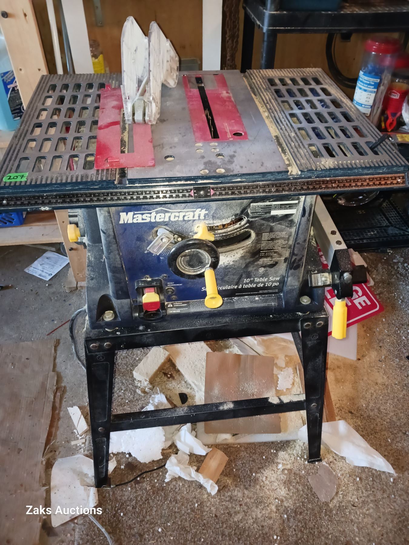 Mastercraft 10" Table Saw with Stand