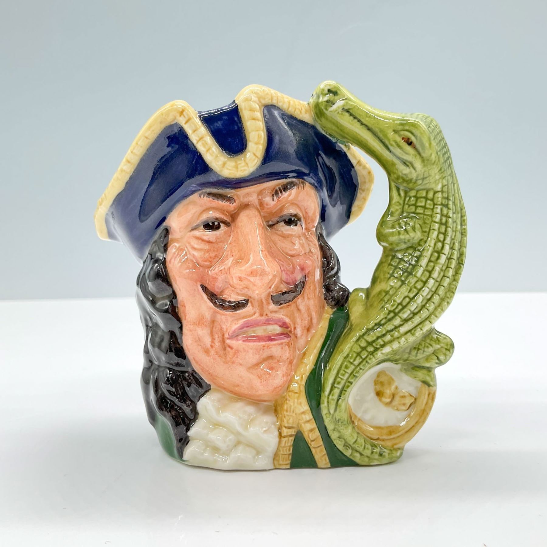 Capt Hook D6601 - Small - Royal Doulton Character Jug