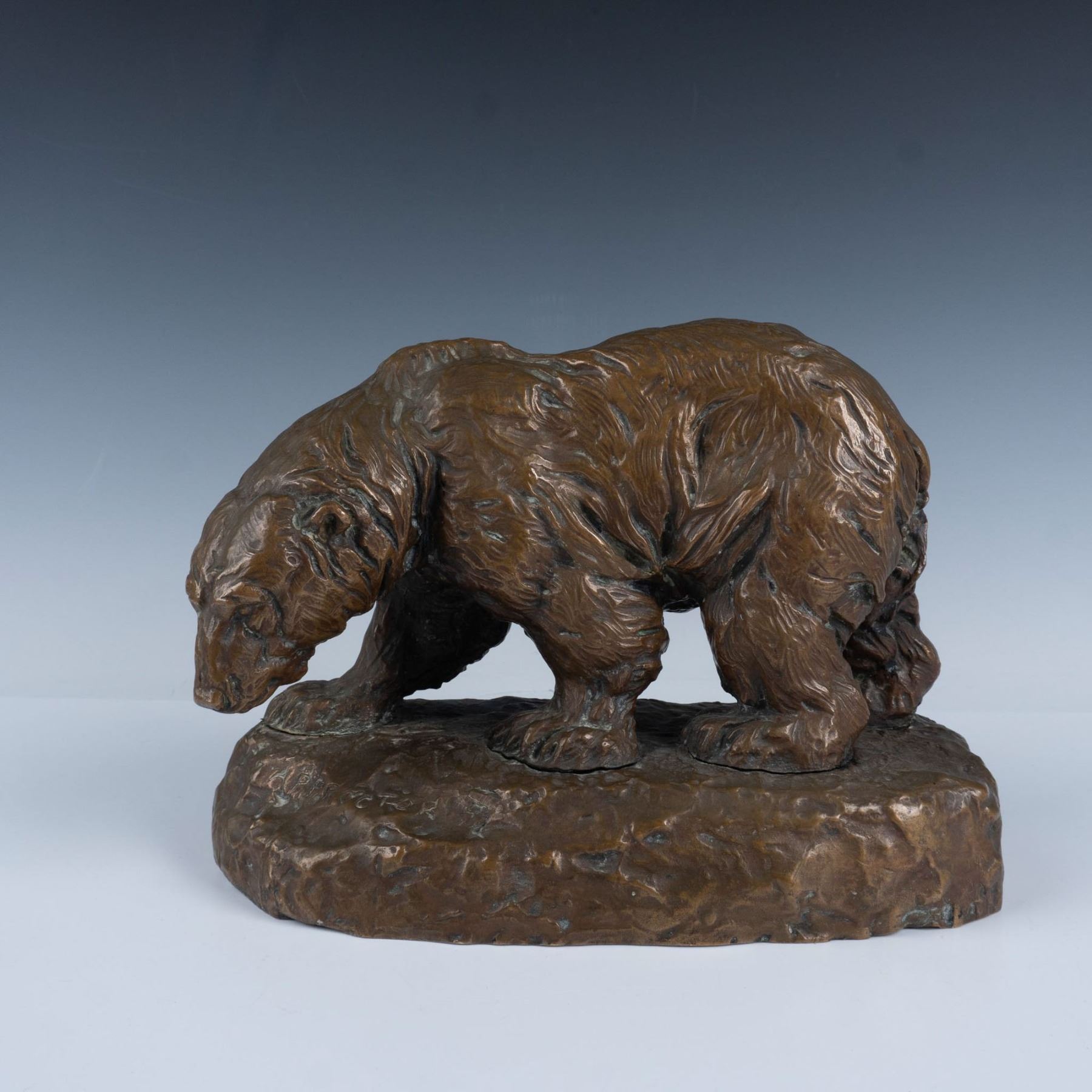Alexander Phimister Proctor, Antique Bronze, Bear, Signed