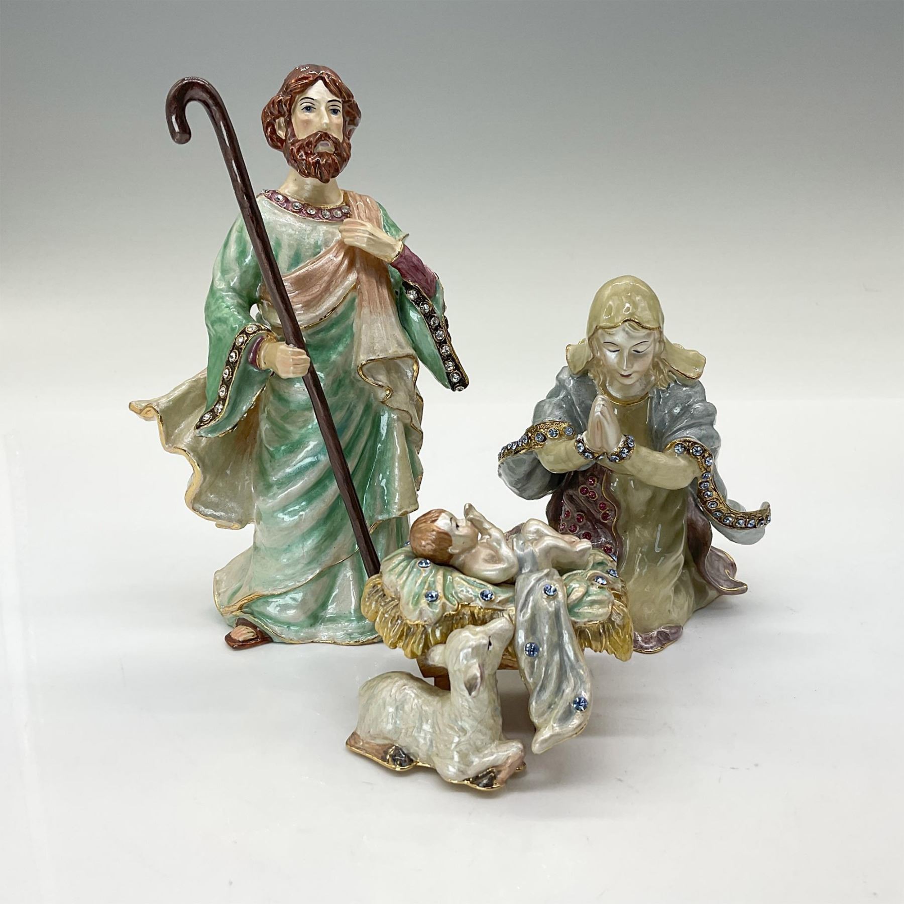 Fitz & Floyd Treasures Collection Holy Family Figurines