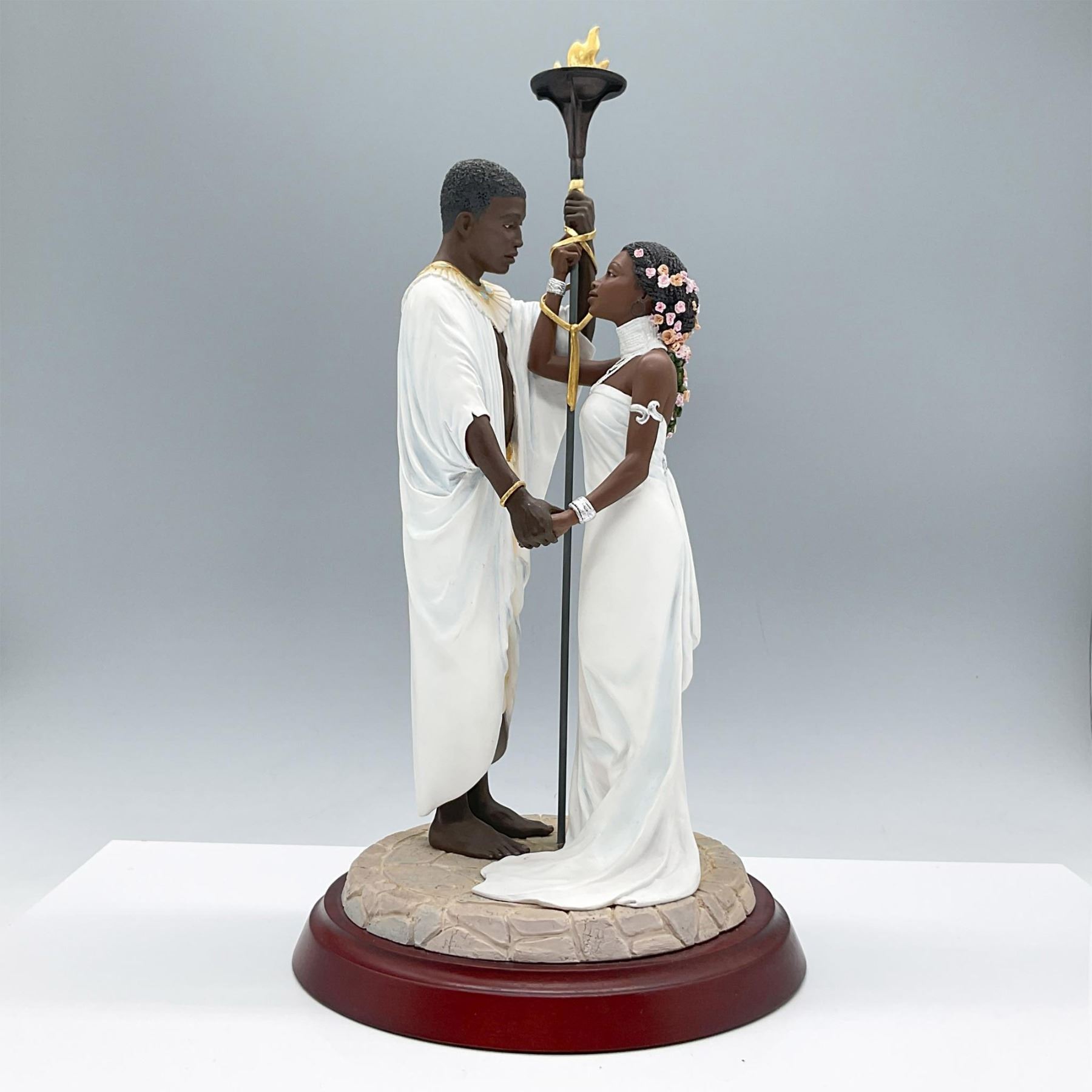 Thomas Blackshear Ebony Visions Figurine, The Commitment