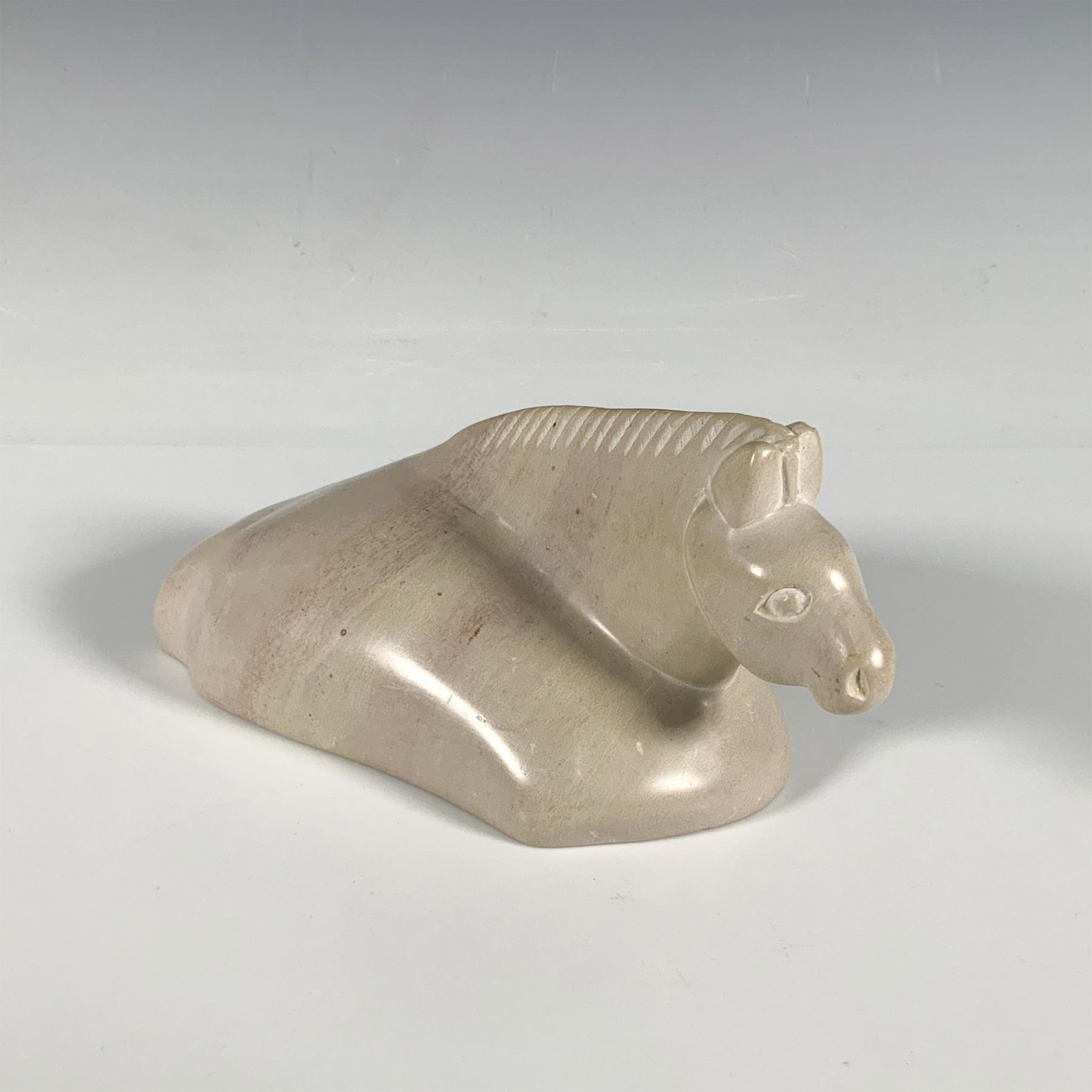 Hand Carved Kenyan Soapstone Horse Figurine