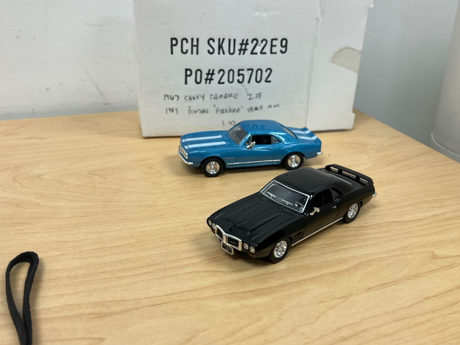 1967 Chevy Camaro & 1969 Pontiac Firebird Trans-Am 1/43 (see all photos)
