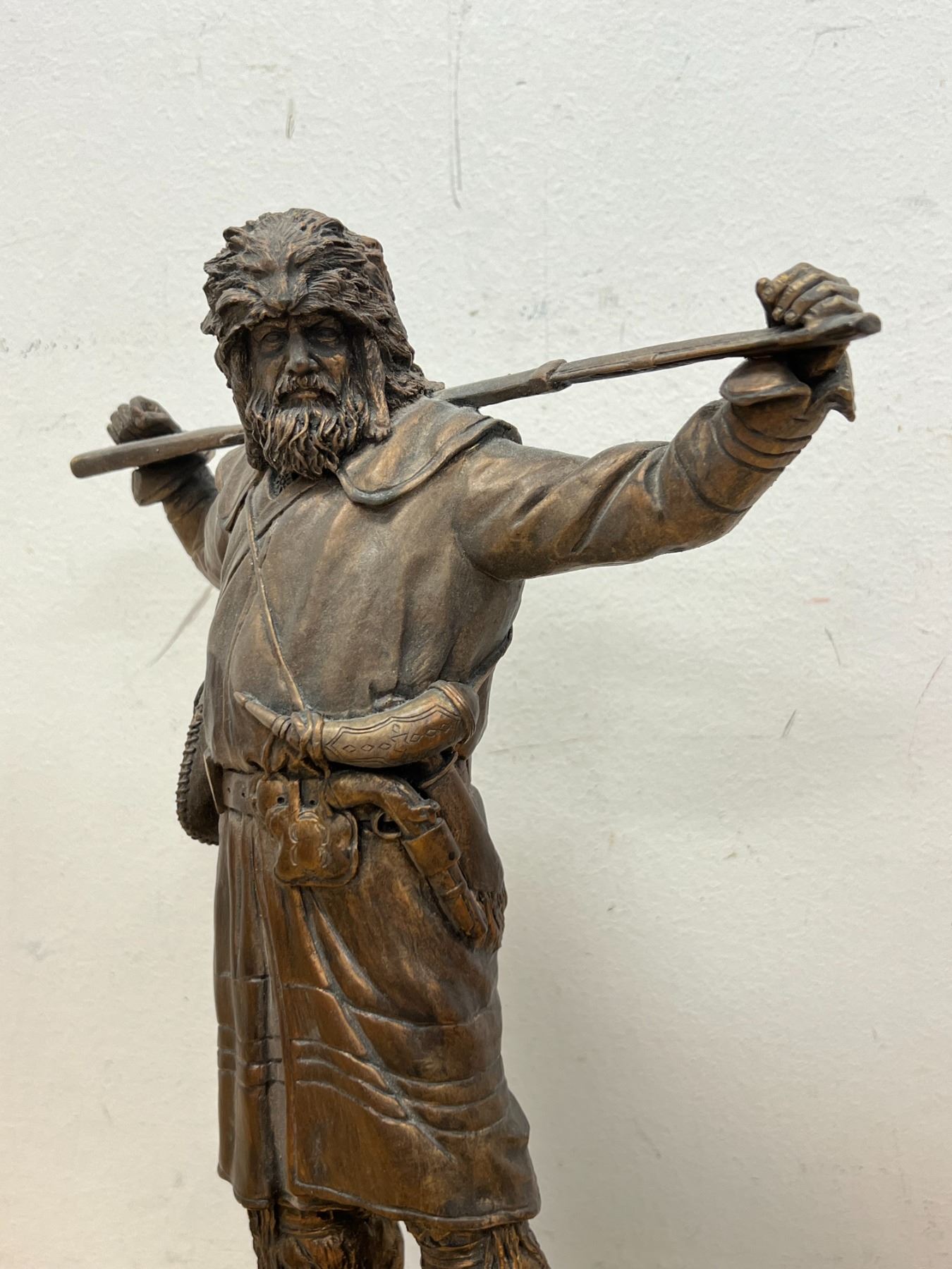 Marc Pierce "Watchful Rest" 45/1000 Ducks Unlimited (Bronze Style) Statue 12.25"T