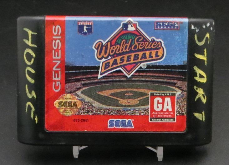 Sega Genesis 1994 World Series Baseball Cartridge Game