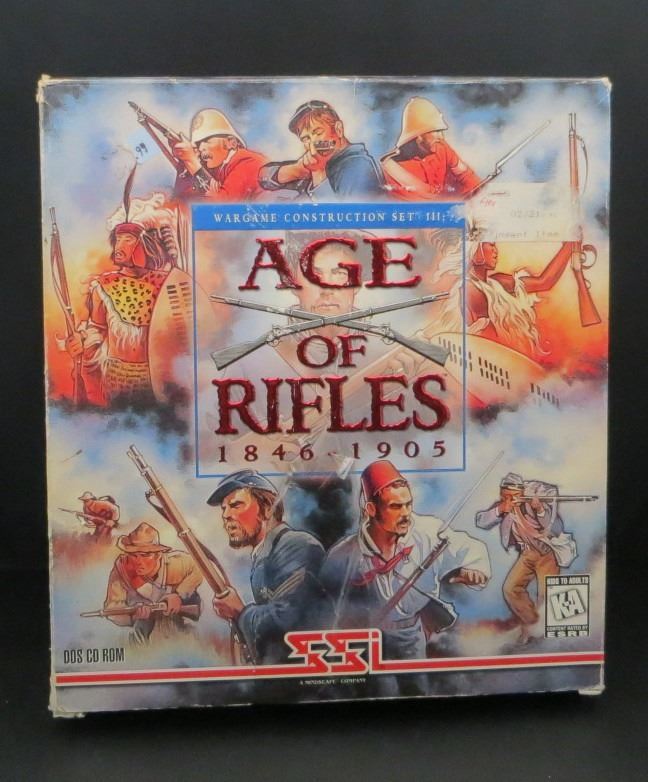 Age of Rifles 1846-1905 Wargame Construction Set III DOS CD ROM PC