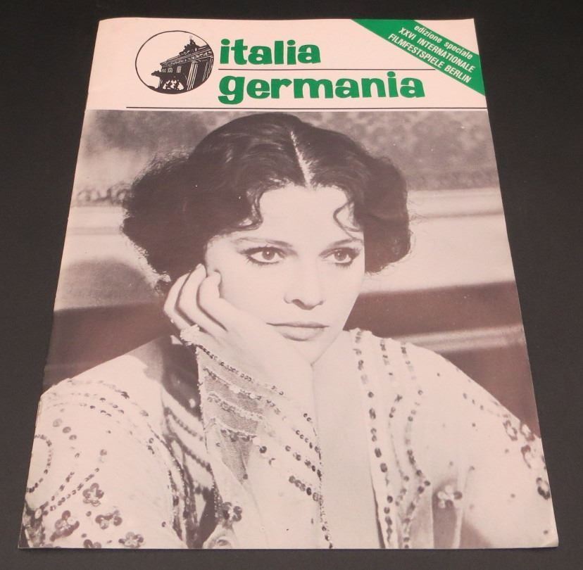 Vintage 1970's Italia Germania XXVI International Film Festival Magazine