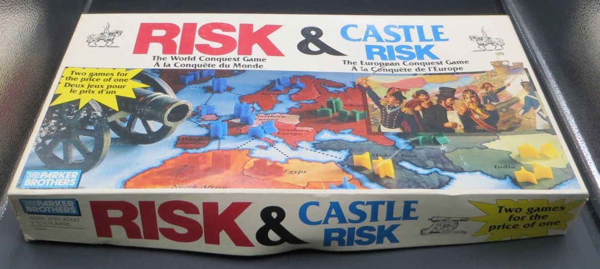 Vintage Risk and Castle Risk Board game